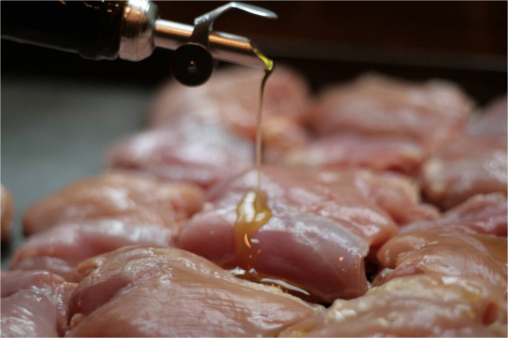 Grilled Chicken with Honey Ginger Balsamic Teriyaki Sauce - Olive This!