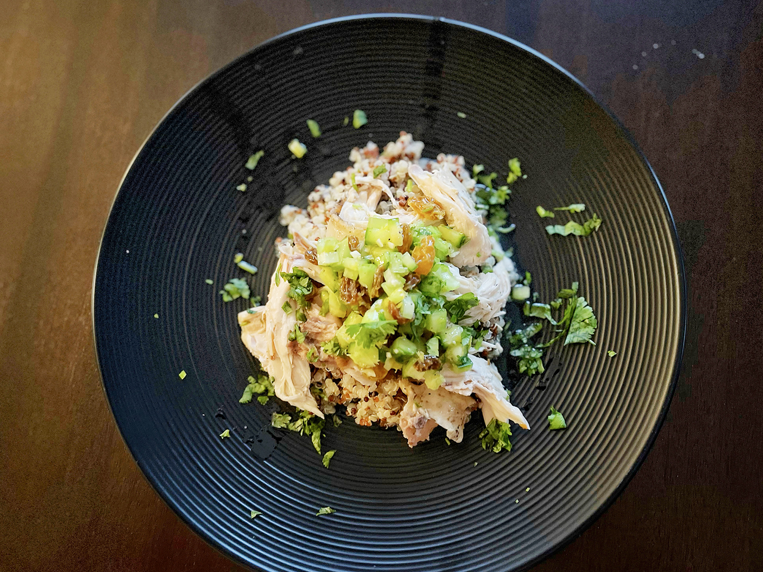 Roasted Onion, Cilantro and Celery Gremolata - Olive This!